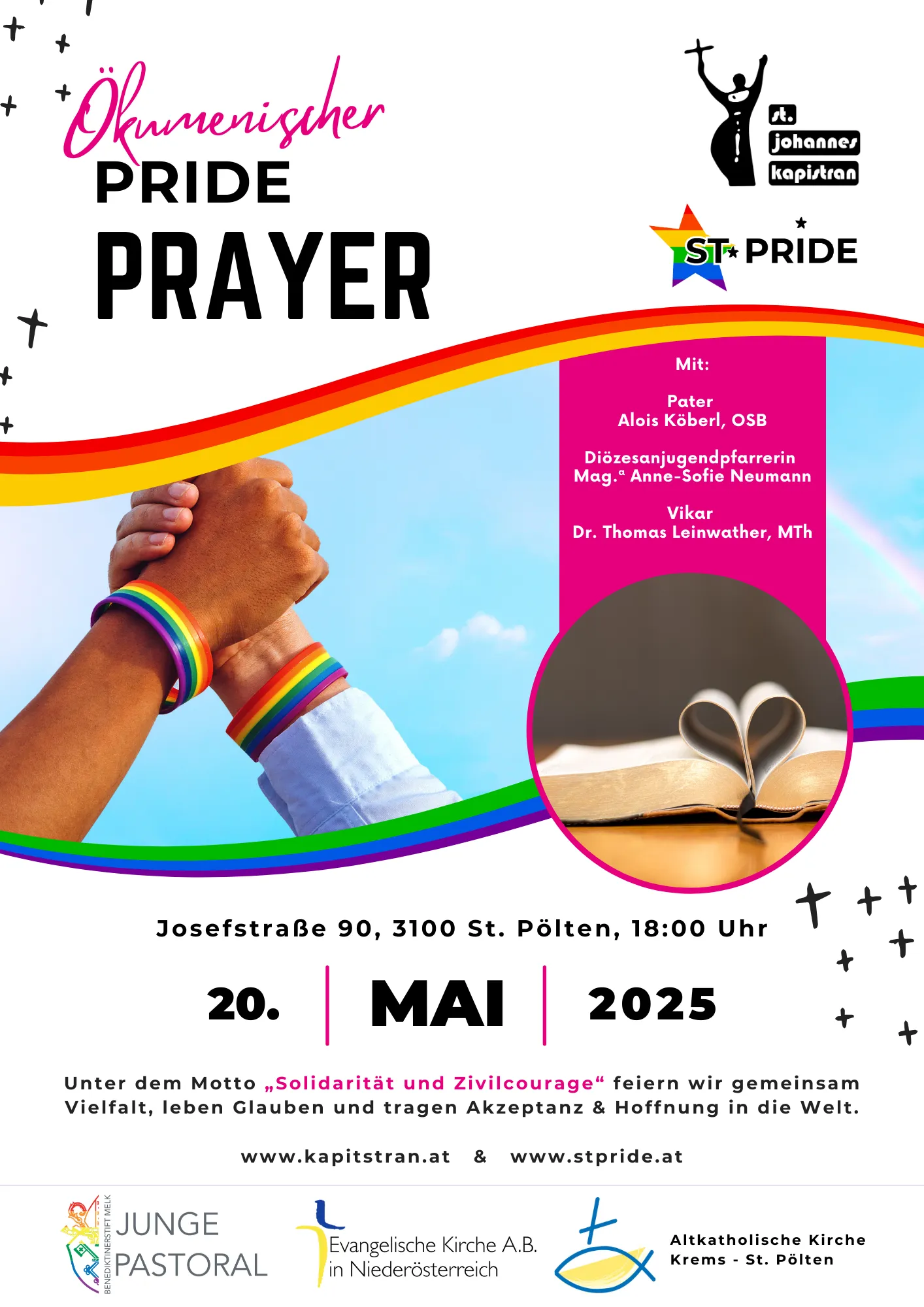 Ökumenischer PRIDE Prayer – ST. PRIDE
